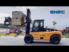lift truck 10 tons forklift diesel for heavy load construction lift height 3000-6000mm