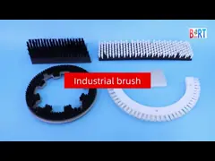 Dustproof Panel Lath Brushes For CNC Deburring HDPE base