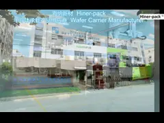 안전 운송 200mm 웨이퍼 배송 상자에 적합 OEM ODM 제조업체