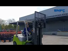 montacargas 2.5 ton diesel forklift truck with fork positioner