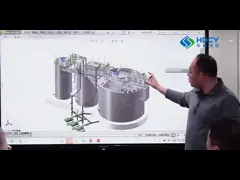 Sewage Treatment Plant Company In Building Servicing Compact And Lightweight NTG Mist Eliminator For
