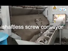 estimated delivery time oem custom grain sludge conveying carbon steel screw conveyor