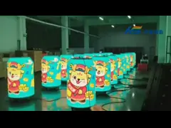 beer bottle can shaped led display hd p2 video display pop cans led screen flexible beer bottle disp