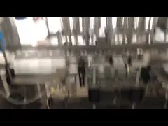 100ml-1l 8 nozzles automatic plc controlled chemical packaging machine for ethyl alcohol