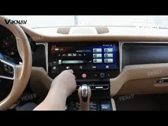 viknav porsche macan radio 2013-2017 hd lcd touchscreen replacement multimedia player