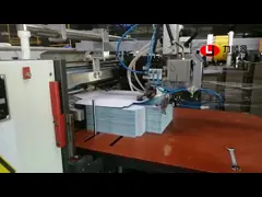 Fully Automatic Jewellery Boxes Electronic Products boxes Making Machine With Camera Tracing System