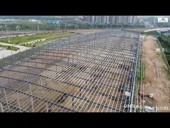 logistics warehouse peb steel buildings / pre engineered building structure