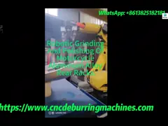 Máquina magnética de desbaste y pulido de acero inoxidable de 380V en metales no magnéticos