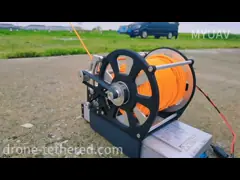 Resistenza del filo 2.4Ω/100m e -20C-80C Cavo a drone legato con tensione 3000V Dc