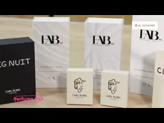 Luxe CMYK Pantone Printing Rigid Paper Board Gift Box voor kaarsen en parfums