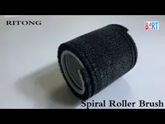 customizable outer wound nylon brush spring brush for industrial cleaning