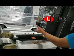 Semi Automatic Rigid Box Making Machine , Easy Operated Box Forming Machine Stable speed 16-22pcs/min