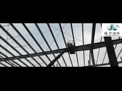 portal steel frame structure building for clean span activity center