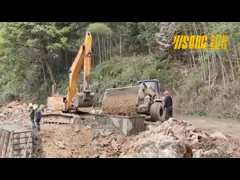 Lavori forestali Escavatore Attachment Il pollice secchio di presa 1.1m3