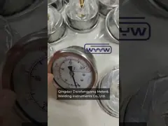 63mm en837-1 hydraulic water 0-10bar /psi axial entry oil glycerin filled pressure gauge 2.5