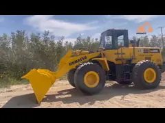 engineering used komatsu wheel loader wa380-3 high power 16360kg