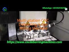 Máquina de desbarro CNC para piezas de fundición a presión de aleaciones de zinc