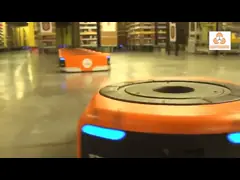 latent max load 600kg agv automated guided vehicle for warehouse system