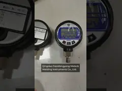 digital pressure gauge 65mm -1-40bar compound battery powdered manometer