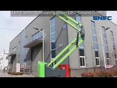 14m 18m 20m articulating electric boom lifts with auto hydraulic transmission best choice