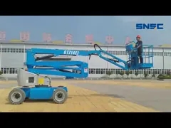 6500 kg weight capacity self-propelled articulated boom lift for aerial work platform