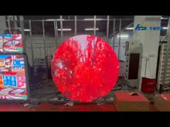 p2 512mm indoor round circular led screen display  circle circular logo sign led screen