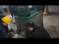 2t/h capacity fertilizer granulator for chemical dry powder roller press machine