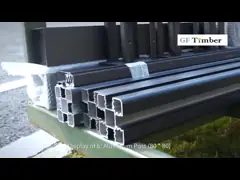 外壁のバルストラ WPC ハンドレール 防水 コ 挤出 複合 レンディング