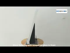 24인치 데스크톱 셀프 서비스 체크 아웃 키오스크 프린터 QR 코드 스캐너 레스토랑