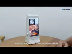 Vídeo del LCD de la pantalla dual de la FCC 800x1280 para la publicidad