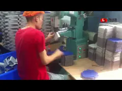 High Speed 20-40 pcs/minBox Corner Pasting Machine , Semi Automatic Box Taping Machine