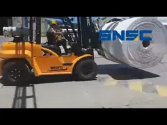 customized request 3.5ton diesel lpg forklift with attachements positioner ect
