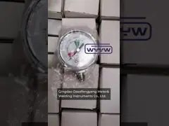 commercial pressure meter pressure regulator use natural gas 50mm manometer supplier co2 pressure ga