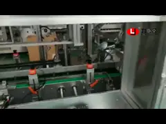 Mehrfunktionale automatische Kasten-Verpackungsmaschine 30-50box/Min für Getränk