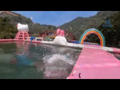 maximize fun and profit with customizable theme inflatable water park