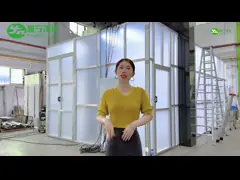 110v / 220v clean room booth , laminar flow booth with h14 filter grade