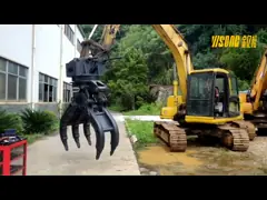 NM400 Acciaio resistente all'usura, presa idraulica, rottame, presa metallica, rotazione a 360 gradi