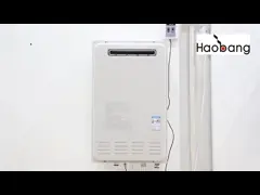 110-220v ng natural gas water heater outdoor 18l with double pipe