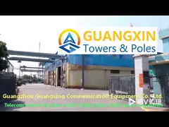 30m high mast galvanized steel camouflaged mobile cell tower  and light pole