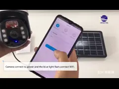 solar camera 4g battery security camera 1080p supports cloud storage