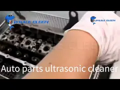 Pulitori a ultrasuoni industriali multi-vasca con sistema ecologico per componenti automobilistici e aerospaziali