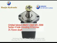 orbital motors bmsy oms ms 2000 series 4 hole mouting 125cc/rev 31.75mm shaft
