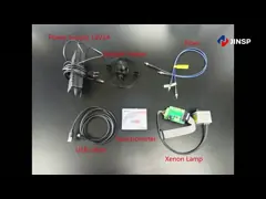 compact mini spectrometer single core fiber optic sma-905 fiber input interface