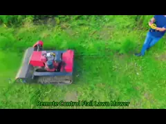 agricultural remote control tractor lawn mower self-propelled lawn mower