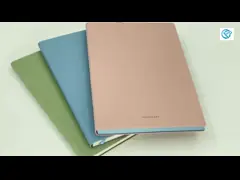 Moda colore personalizzato A5 Giornale in cuoio a copertina rigida Notebook logo con fascia elastica