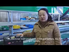 fast charging electric golf cart lithium battery 48v 51.2v 105ah with bluetooth
