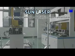 energy storage battery module galvanometer fiber laser welding machine automatic battery production