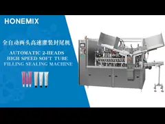 9kw tube filling equipment fast speed soft tube filling and sealing machine