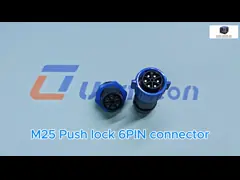 waterproof 4 pin wire to board power connector 50a watertight bulkhead connector