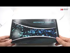 120m 4K KVM Extender HDMI Over Cat 6 / Cat6e Cable For Keyboard Mouse